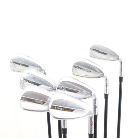 PING G700 Iron Set 6-W,U,S Red Dot Graphite ALTA CB Regular Flex J ...
