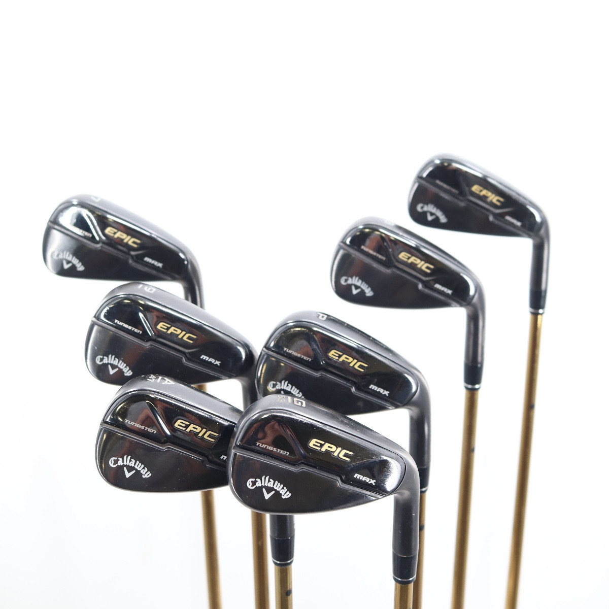 Callaway Epic Max Star Iron Set 6-P,G,A UST Mayima Attas Senior Flex J ...