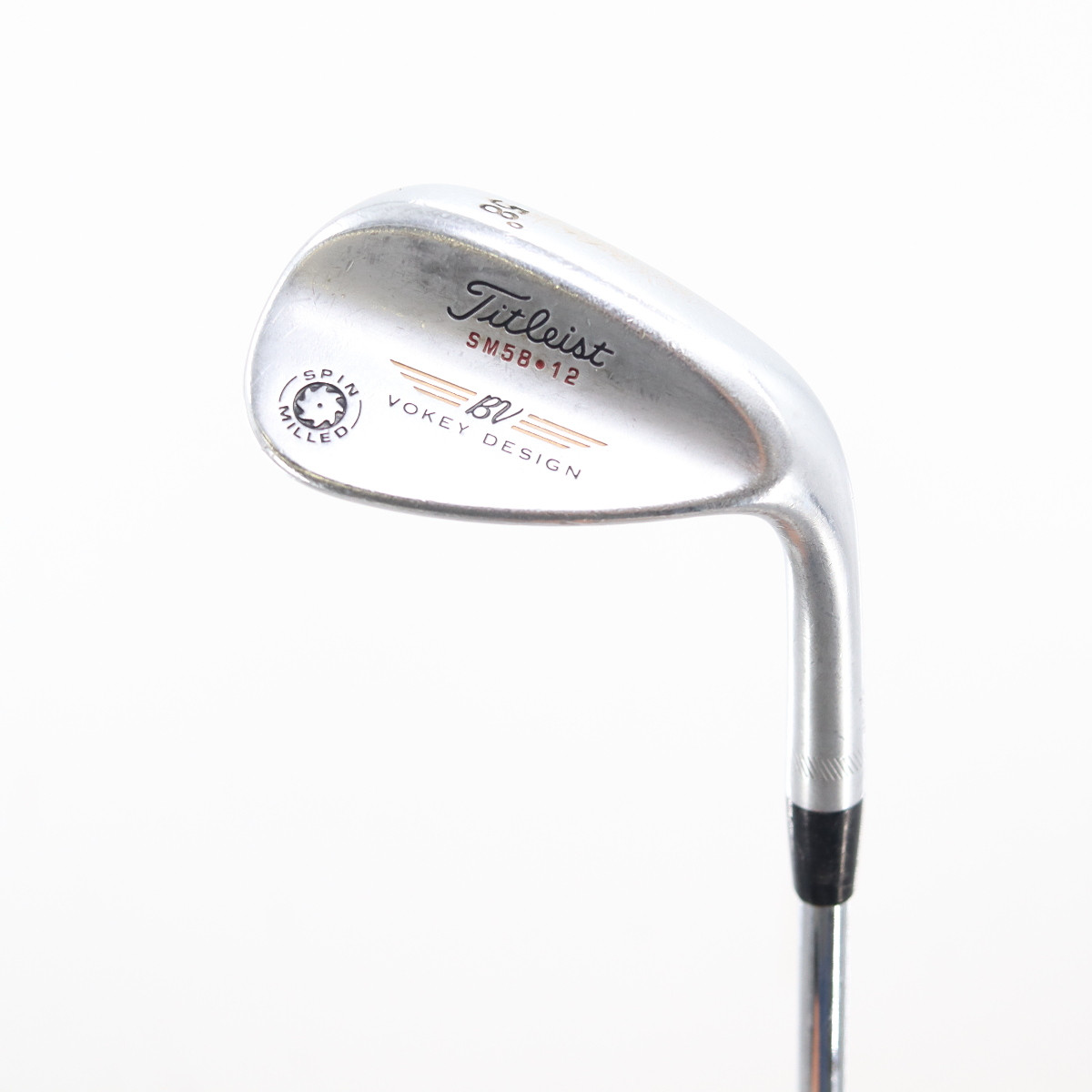 Titleist Vokey Spin Milled Wedge 58 Degrees SM58.12 Dynamic Gold Stiff ...