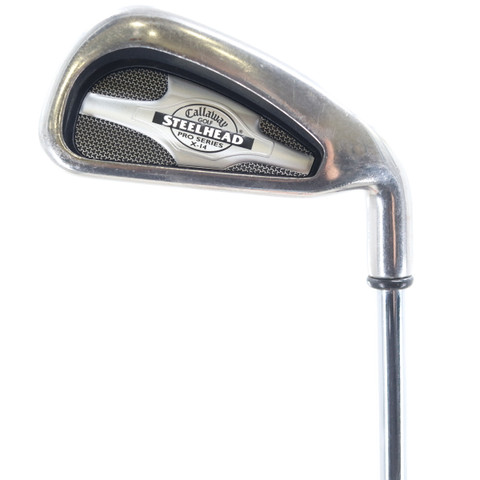 Callaway Steelhead X-14 X14 Pro Series Individual 2 Iron Steel Stiff RH ...