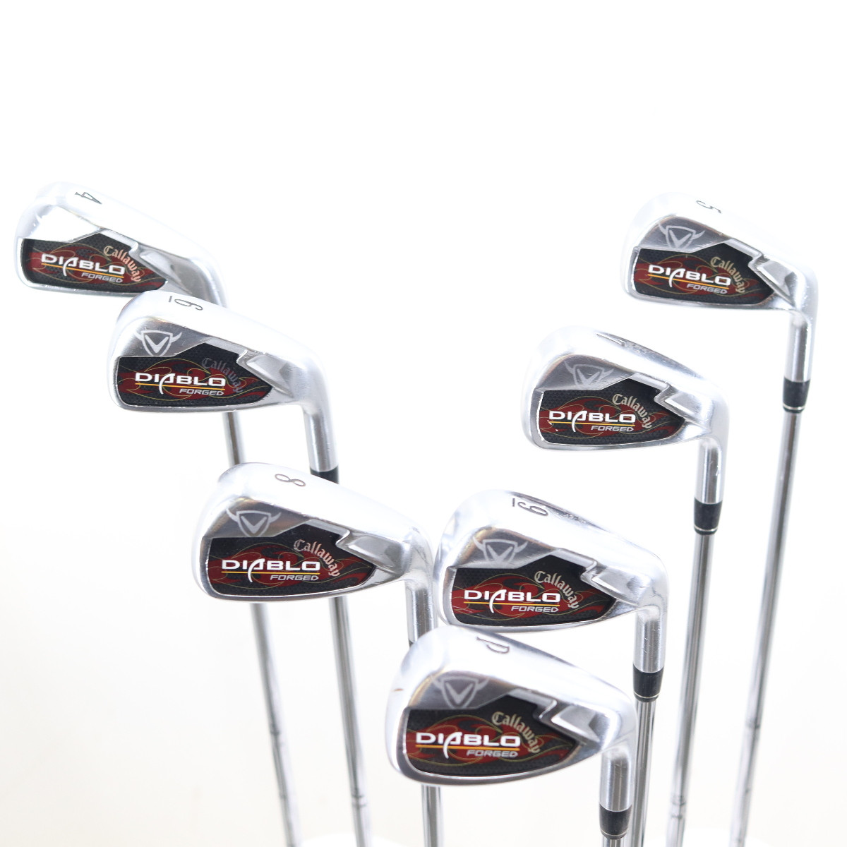 Callaway Diablo Edge Forged Iron Set 4-P True Temper S300 Stiff Flex RH ...
