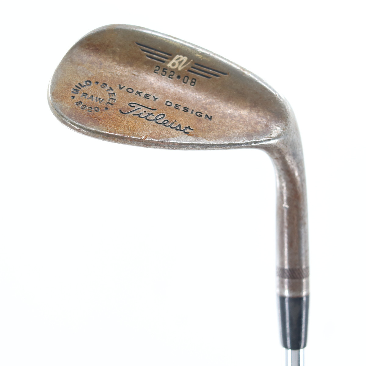 Titleist Mild Steel Raw 8620 G GW G W Gap Wedge 52 Deg 252.08 Steel RH ...