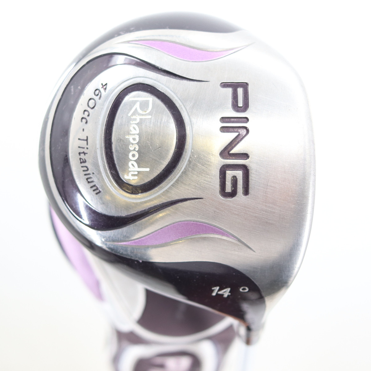 PING Rhapsody 460cc Titanium Driver 14 Deg Graphite Ladies RH Headcover ...
