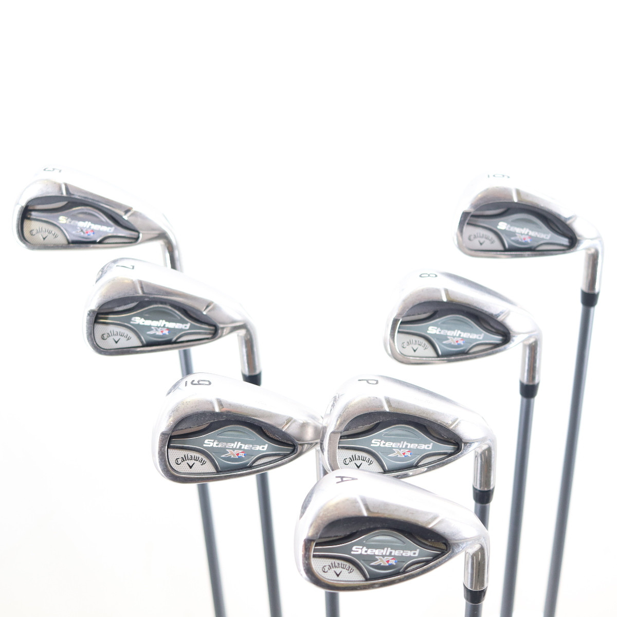 Callaway Steelhead XR 360 CF Iron Set 5-P,A Matrix Ozik Senior Flex RH ...
