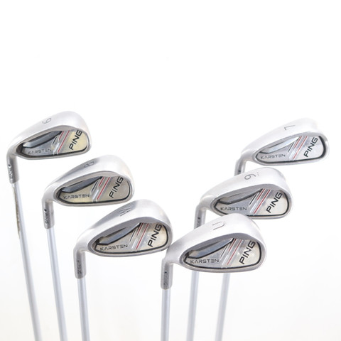 Ping Karsten Iron Set 6-W,U Black Dot Ping Graphite KS 401 Regular LH G-116118 - Mr Topes Golf