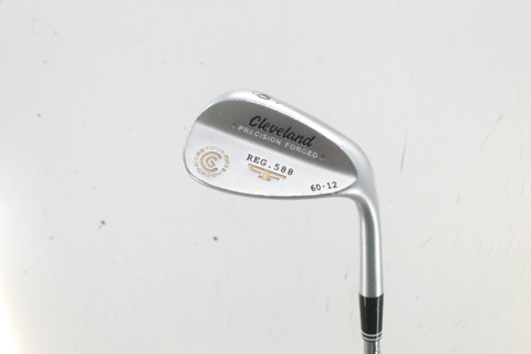Cleveland Reg 588 Precision Forged Wedge 60 Deg 60.12 Steel Right-Hand ...