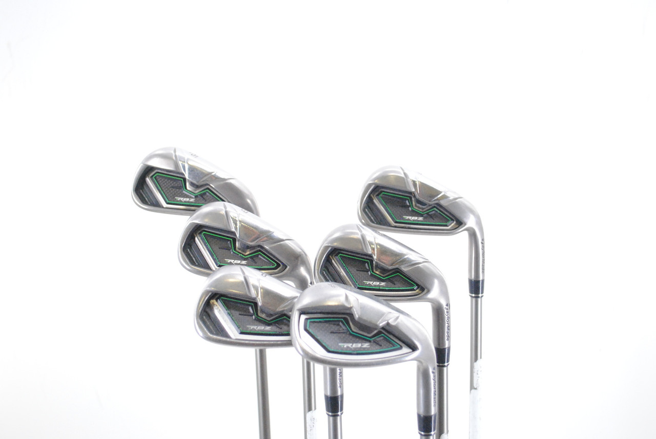 TaylorMade RocketBallz RBZ Iron Set 6-P,S Graphite Ladies Right-Handed ...
