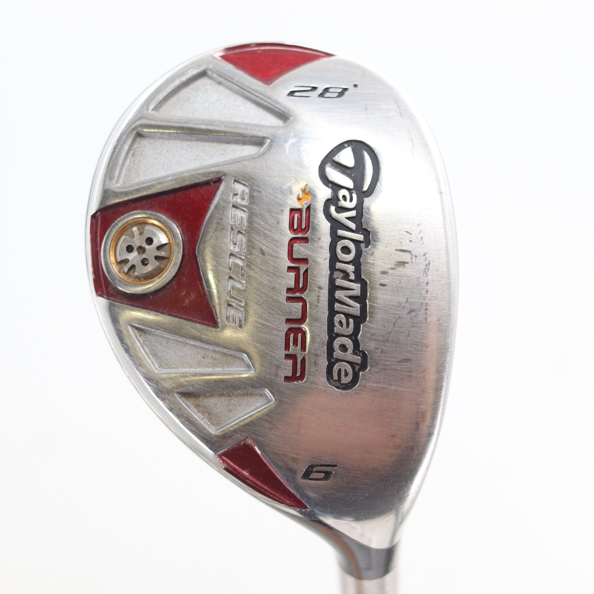 TaylorMade Burner Rescue 6 Hybrid 28 Degrees Graphite M Senior Flex RH ...
