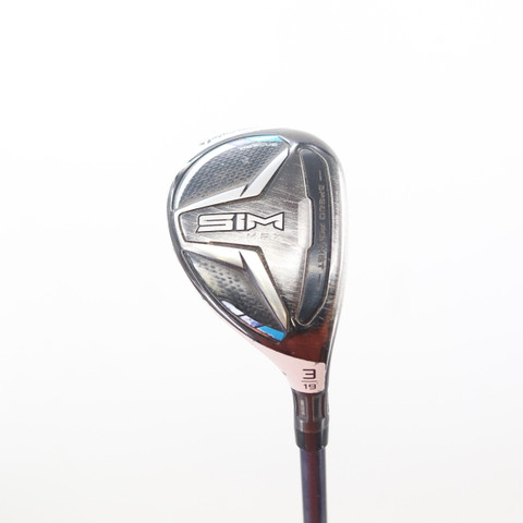 TaylorMade SIM Max Rescue 3 Hybrid 19 Degrees Graphite Regular Flex RH ...