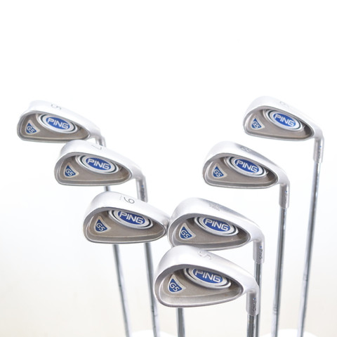 Ping G5 Iron Set 5-W,S Blue Dot Steel Shaft S Stiff Flex RH Right-Hand ...