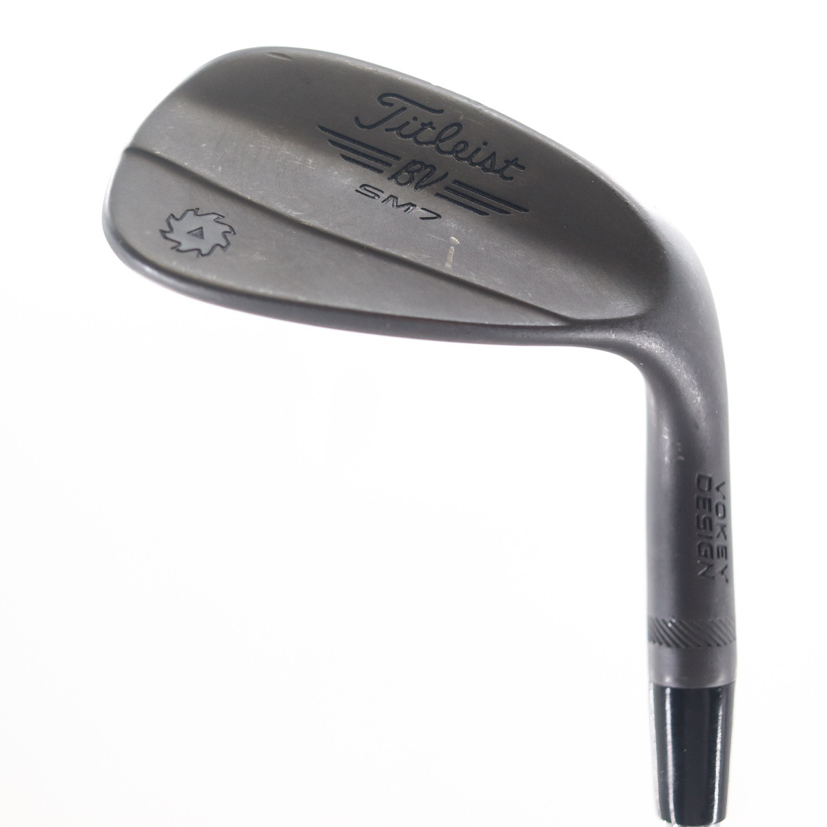 Titleist Vokey SM7 Jet Black G GW G W Gap Wedge 52 Deg 52.08F Steel RH ...