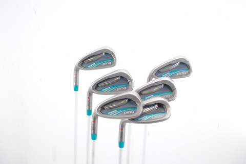 Ping Rhapsody Iron Set 6-W,S Red Dot Graphite ULT 220 Ladies Left-Hand ...