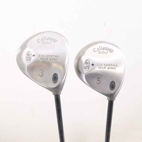 Callaway Big Bertha War Bird 3 & 5 Wood Set RCH 96 Regular Right-Hand G ...