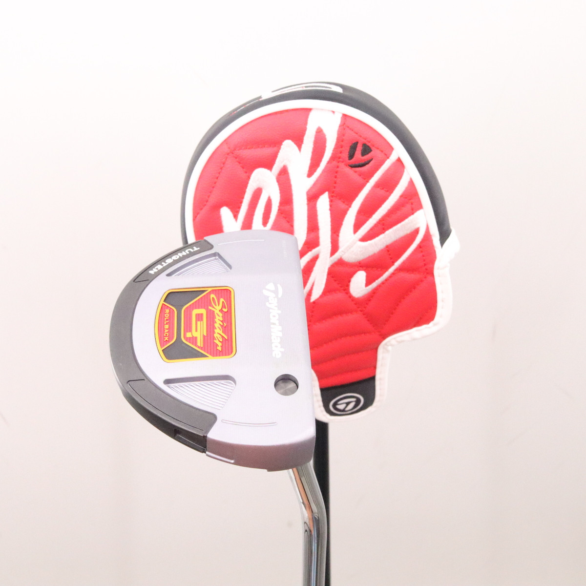 TaylorMade Spider GT Rollback Silver Putter 33 Inches RH Headcover C ...