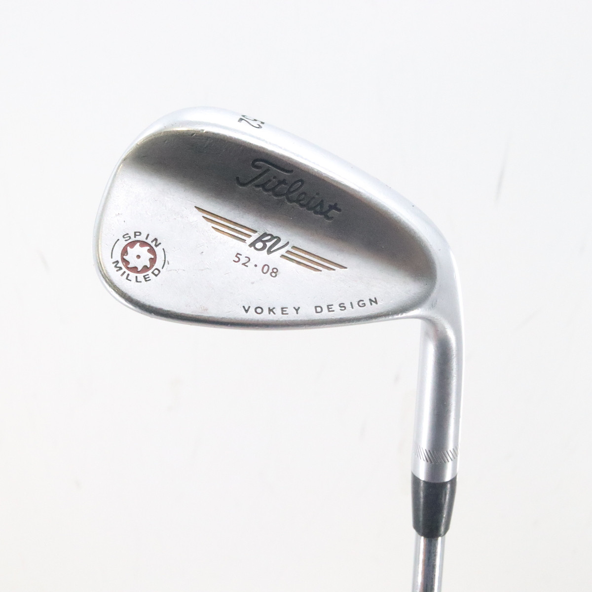 Titleist Spin Milled Vokey Wedge 52 Deg 52.08 Steel Shaft Right-Handed ...