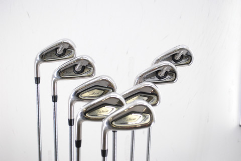 Titleist T300 Iron Set 4-P,G(48) AMT Red Steel R300 Regular Left-Hand J ...
