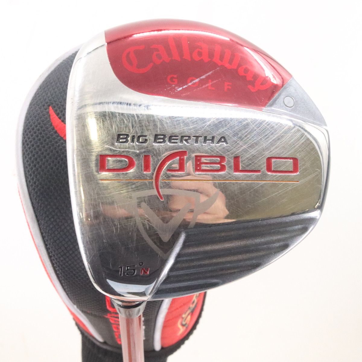 Callaway Big Bertha Diablo Neutral 3 Wood 15 Degree Graphite Regular LH ...