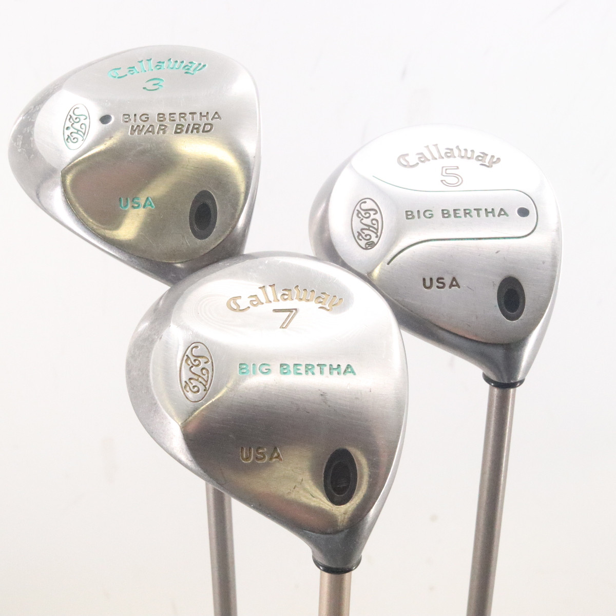 Callaway Big Bertha War Bird Fairway Wood Set 3,5,7 Graphite Ladies RH P-119735 - Mr Topes Golf