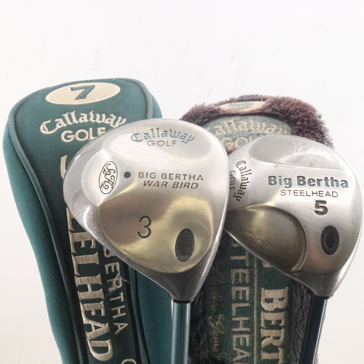 Callaway Big Bertha War Bird / Steelhead Wood Set 3,5,7,& 9 Ladies RH P-119736 - Mr Topes Golf