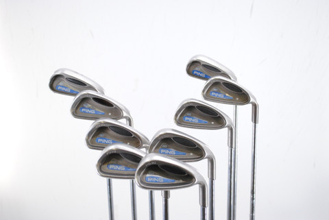 Ping G2 Iron Set 3HL-W,S Iron Set Silver Dot Steel Shaft Regular Flex J ...