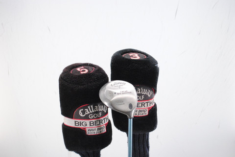 Callaway Big Bertha War Bird Fairway Wood Set 3,5,&7 Graphite Ladies J-119809 - Mr Topes Golf