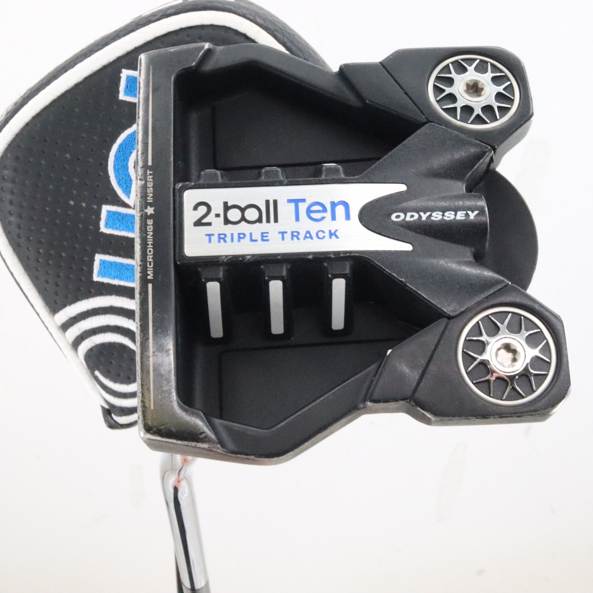 Odyssey Ten 2-Ball Triple Track Mallet Putter 35 Inches LH Headcover P ...