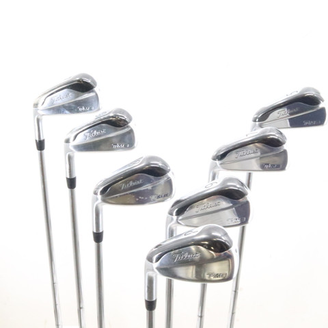 Titleist T-MB 718 Iron Set 4-P Steel Dynamic Gold S300 Stiff Left-Hand ...