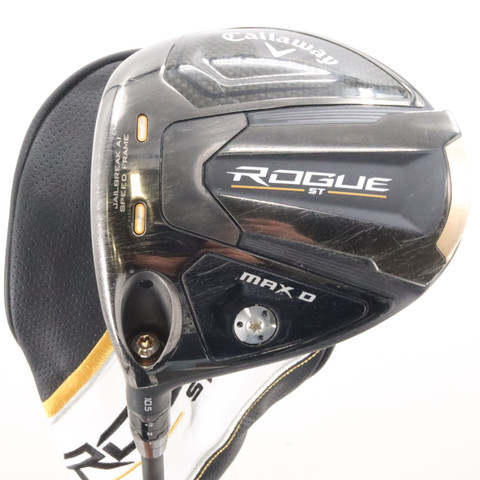 Callaway Rogue ST Max D Driver 10.5 Deg Graphite Regular LH Headcover P ...