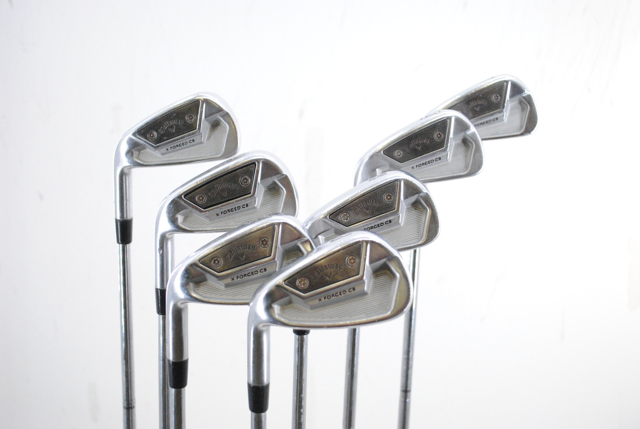 Callaway X Forged CB 21 Iron Set 4-PW Steel X100 X-Stiff Left-Handed J ...