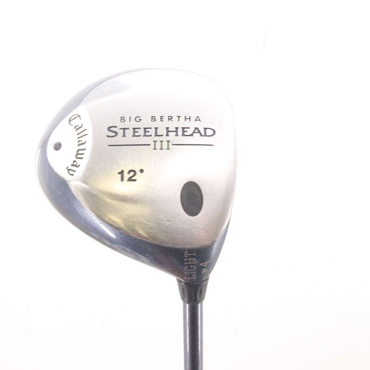 Callaway Big Bertha Steelhead III Driver 12 Degrees Graphite Senior RH ...