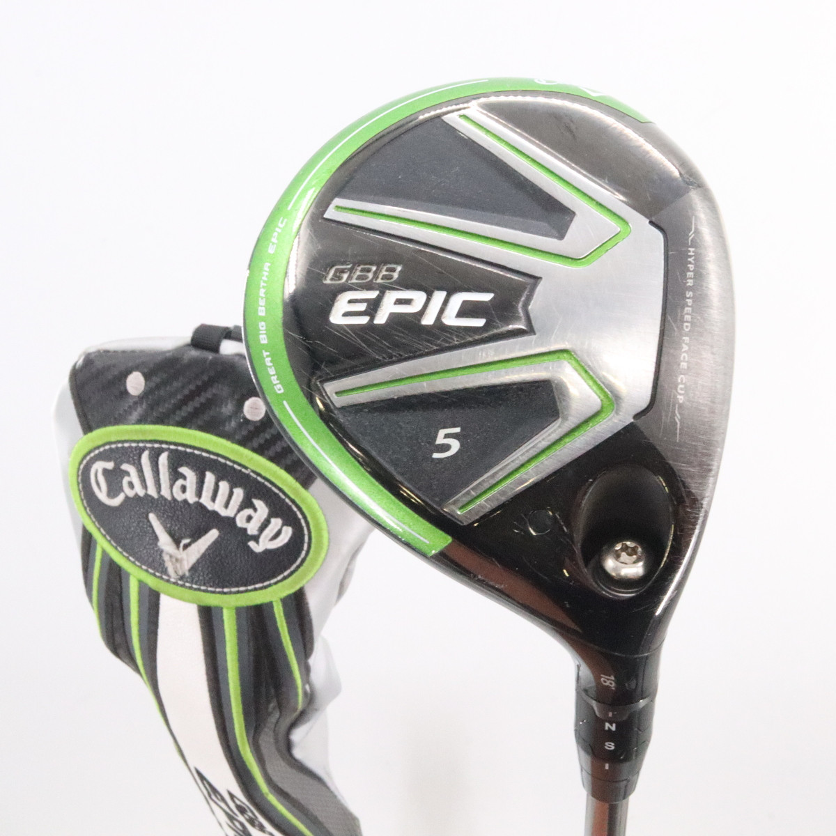 Callaway GBB Epic 5 Fairway Wood 18 Degree Graphite Senior RH Headcover ...