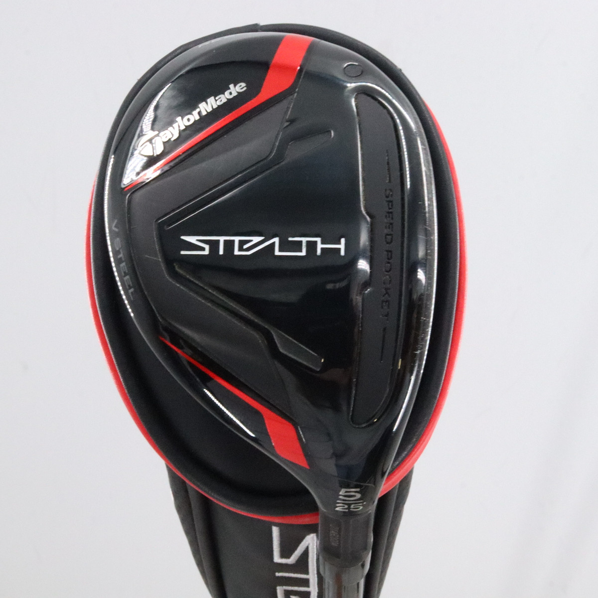 TaylorMade Stealth Rescue 5 Hybrid 25 Deg Graphite Regular RH Headcover ...