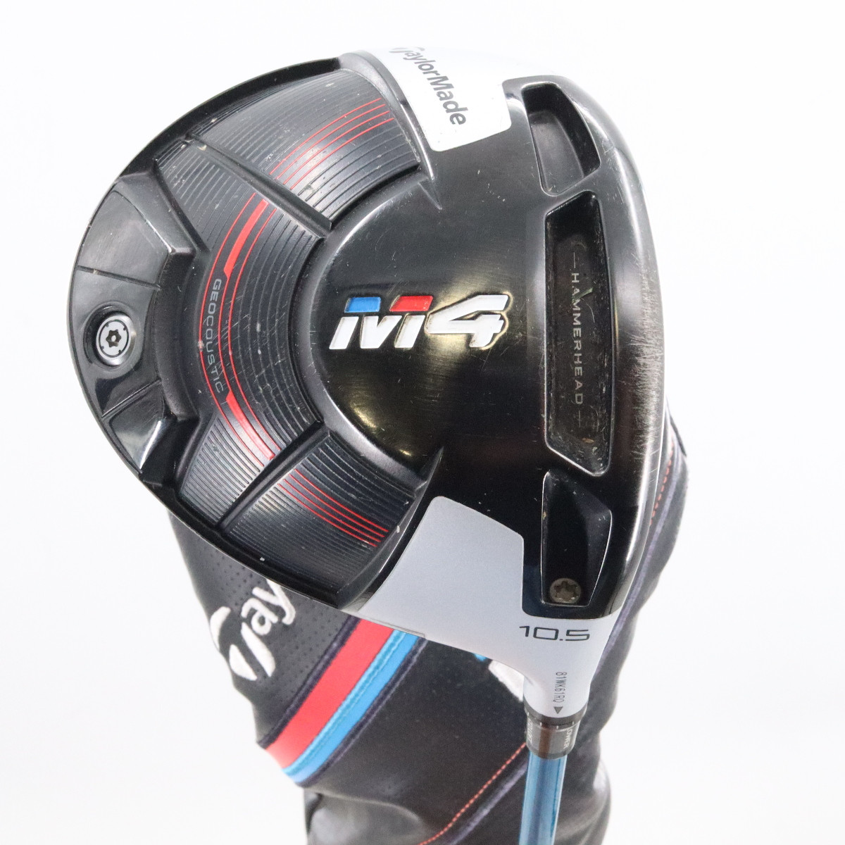 TaylorMade M4 Driver 10.5 Degrees Graphite R Regular Flex RH Headcover P-123596 - Mr Topes Golf