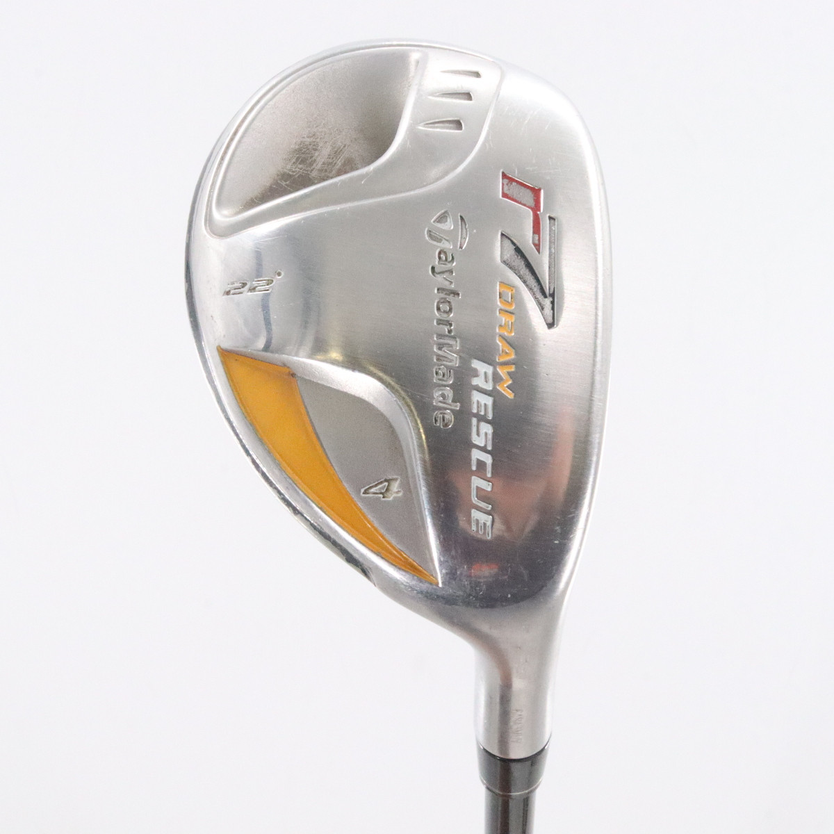 TaylorMade R7 Draw Rescue 4 Hybrid 22 Deg Graphite R Regular Right Hand P-124970 - Mr Topes Golf