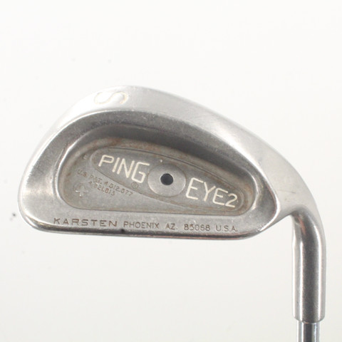 Ping EYE 2 + Plus S SW Sand Wedge Black Dot Steel KT-M Stiff Right-Hand S-124571 - Mr Topes Golf