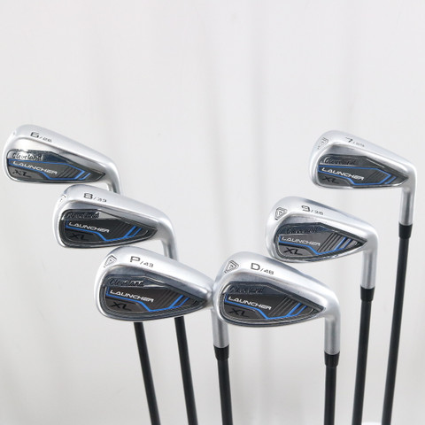 Cleveland Launcher XL Iron Set 6-P,D Irons Catalyst 5.0 Senior Flex G ...