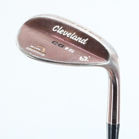 Cleveland CG15 DSG Oil Quench Lob Wedge 62 Degrees Steel Traction RH P ...