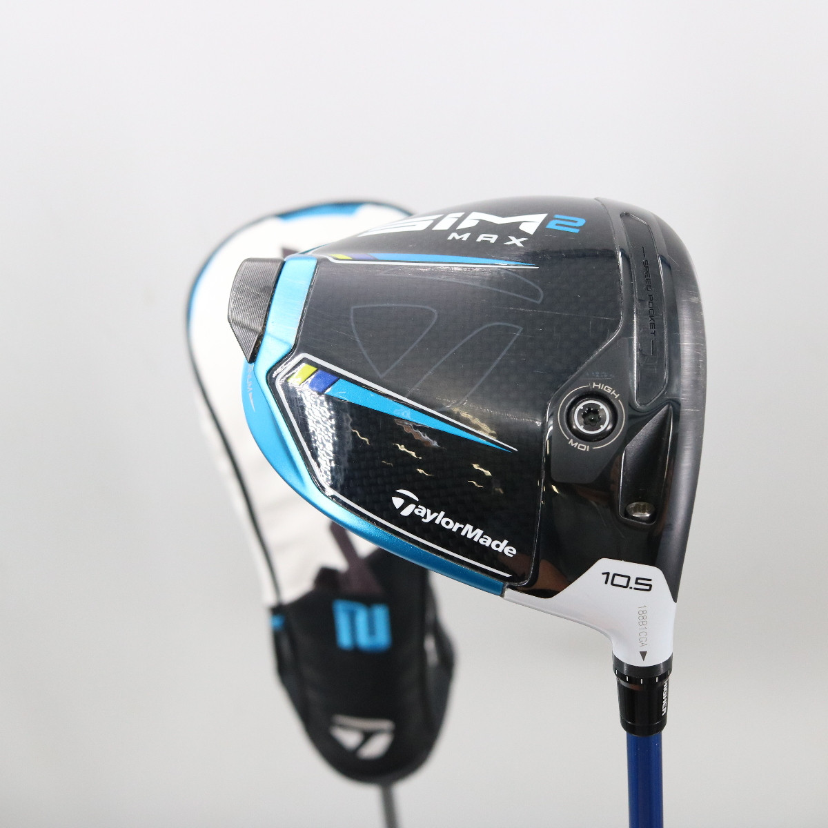 TaylorMade SIM2 SIM 2 Max Driver 10.5 Degree Senior Lite A RH Headcover ...