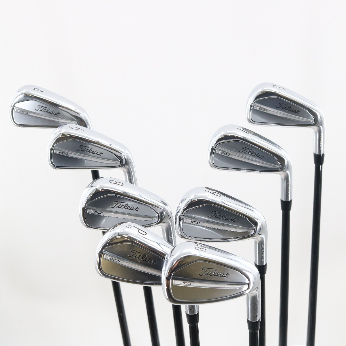 Titleist T200 Iron Set 4-P43,W48 Graphite Tensei Blue Regular Flex RH G ...