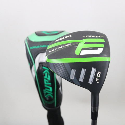 Krank Golf Formula 6 Driver 10.5 Degree Graphite Regular R RH HeadCover ...