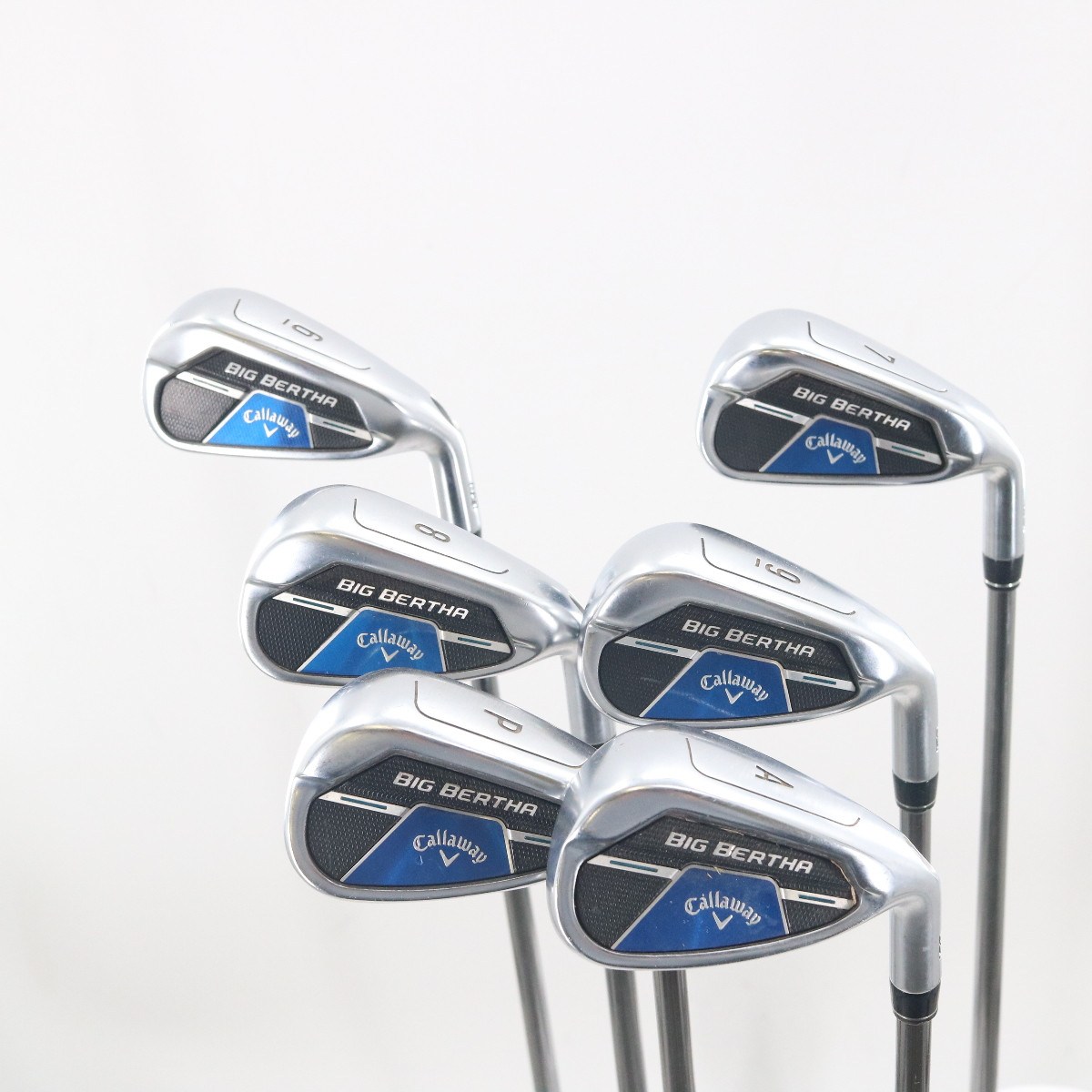 Callaway Big Bertha B21 Iron Set 6-P,A Graphite RCH 65 Regular Flex G ...