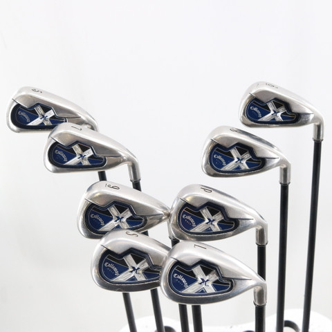 Callaway X-18 Iron Set 5-P,L,S Graphite Light Senior Flex Right-Hand G ...