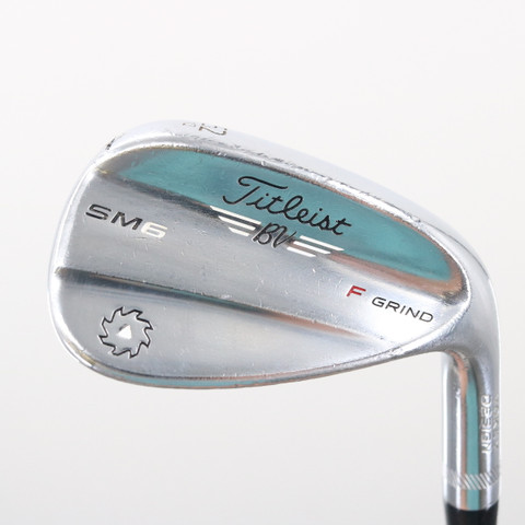 Titleist SM6 Vokey Tour Chrome Gap Wedge 52 Deg 52.12 F-Grind Steel RH S-127346 - Mr Topes Golf