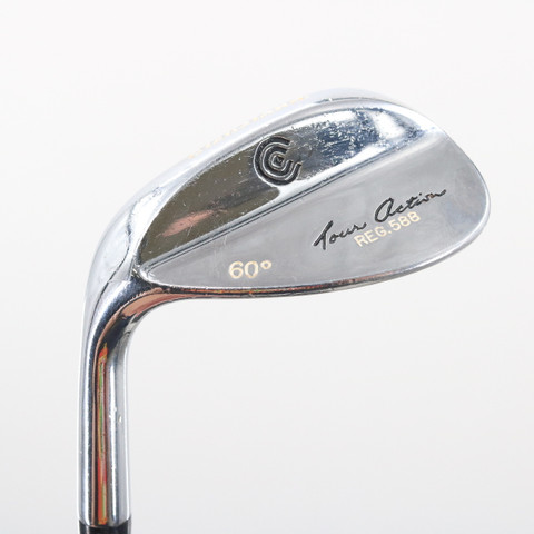 Cleveland 588 Tour Satin Chrome L Lob Wedge 60 Deg Steel LH Left-Handed ...
