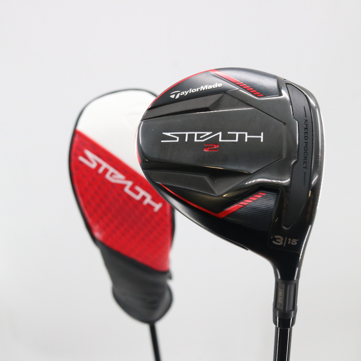 TaylorMade Stealth 2 Fairway 3 Wood 15 Degrees Graphite X X-Stiff RH S-129659 - Mr Topes Golf