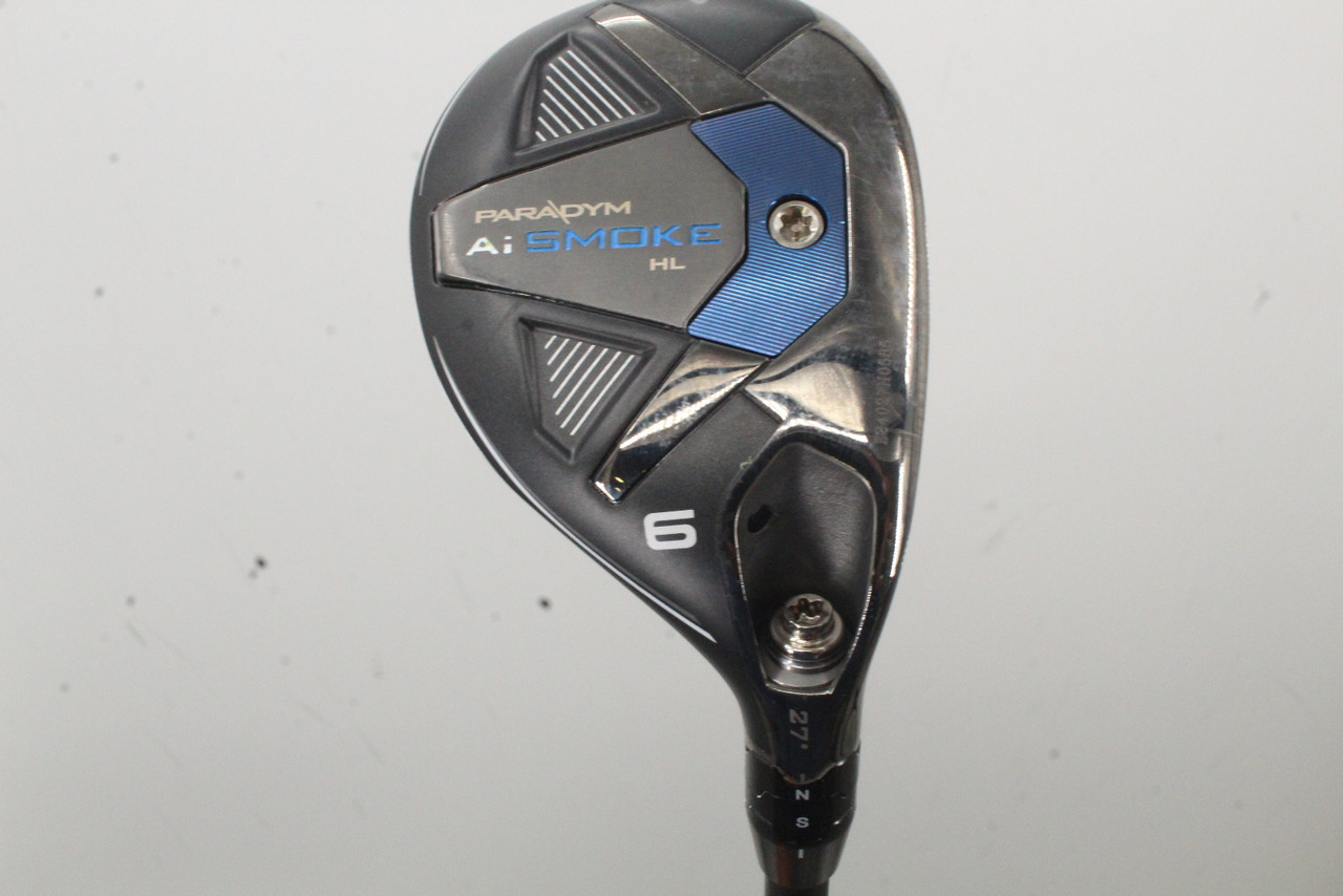 Callaway Paradym Ai Smoke HL 6 Hybrid 27 Deg Graphite Cypher Senior RH ...