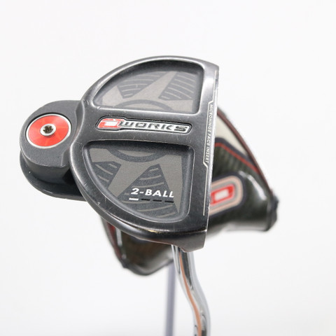 Odyssey O-Works 2-Ball Putter 34 Inches Right-Hand Headcover C-131462 ...