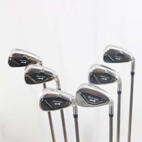 TaylorMade M4 Iron Set 6-P,A Graphite Recoil F3 Regular Flex Right-Hand ...