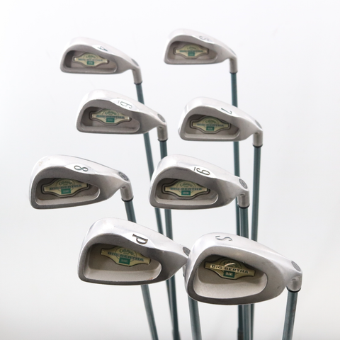 Callaway Big Bertha Iron Set 4-P,S Graphite Gems Ladies Flex Right-hand ...