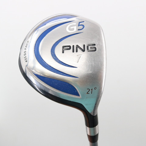 PING G5 Fairway 7 Wood 21 Degrees Graphite TFC 100 R Regular Right-Hand ...